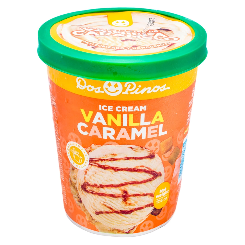 Comprar Helado Dos Pinos Sabor Vainilla Caramelo - 499 g | Walmart ...