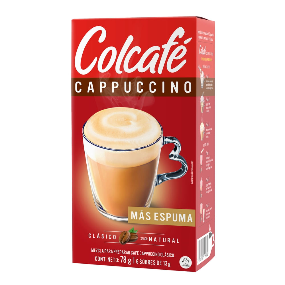 Comprar Café Colcafe Cappuccino Clásico -78gr | Walmart Costa Rica