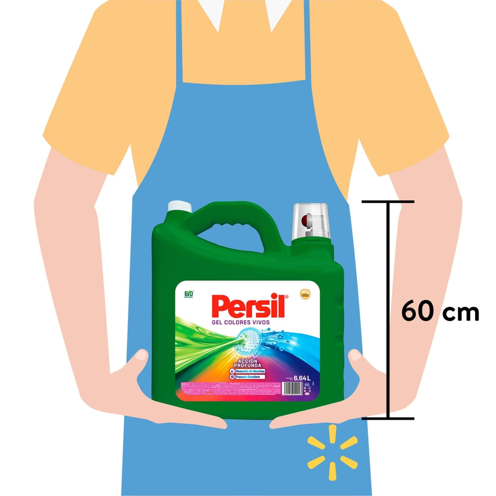 Comprar Detergente líquido Persil, colores vivos - 6640 ml | Walmart ...