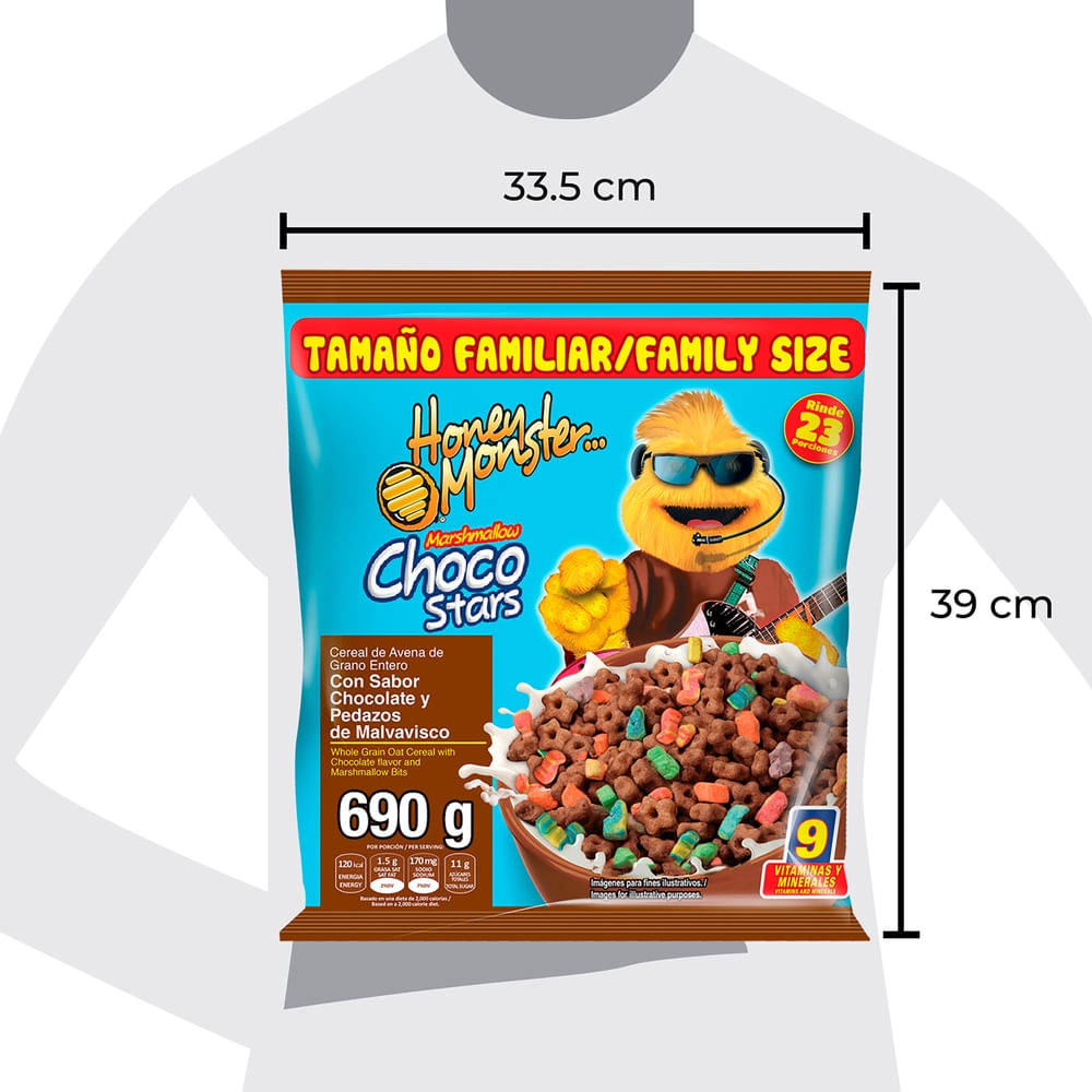 Comprar Cereal Quaker Honey Choco Star -690gr | Walmart Costa Rica ...