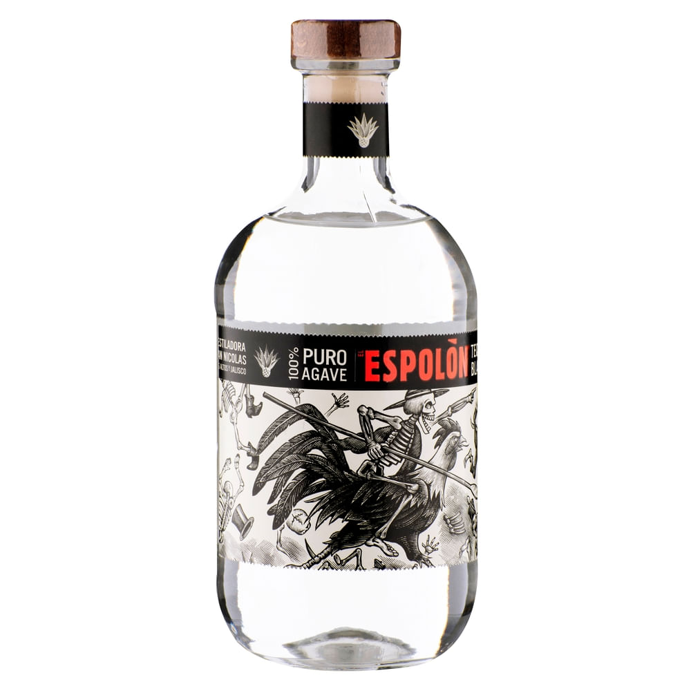 Tequila Blanco El Espolon -750 ml - Masxmenos | Costa Rica