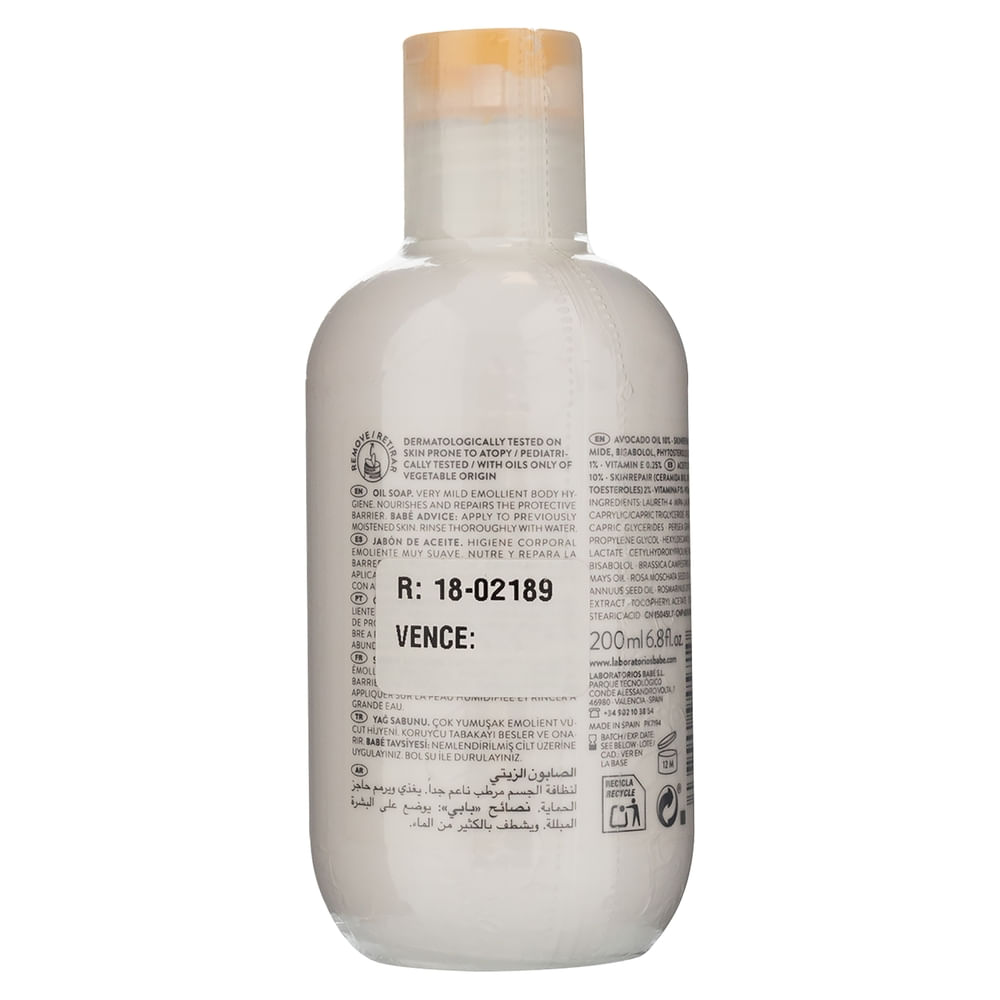 Comprar Jabón Babe Pediatric De Aceite -200ml | Walmart Costa Rica ...