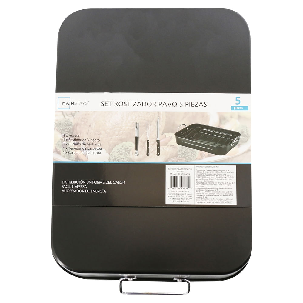 Comprar Set Rostizador Pavo 5 Piezas | Walmart Costa Rica - Walmart ...