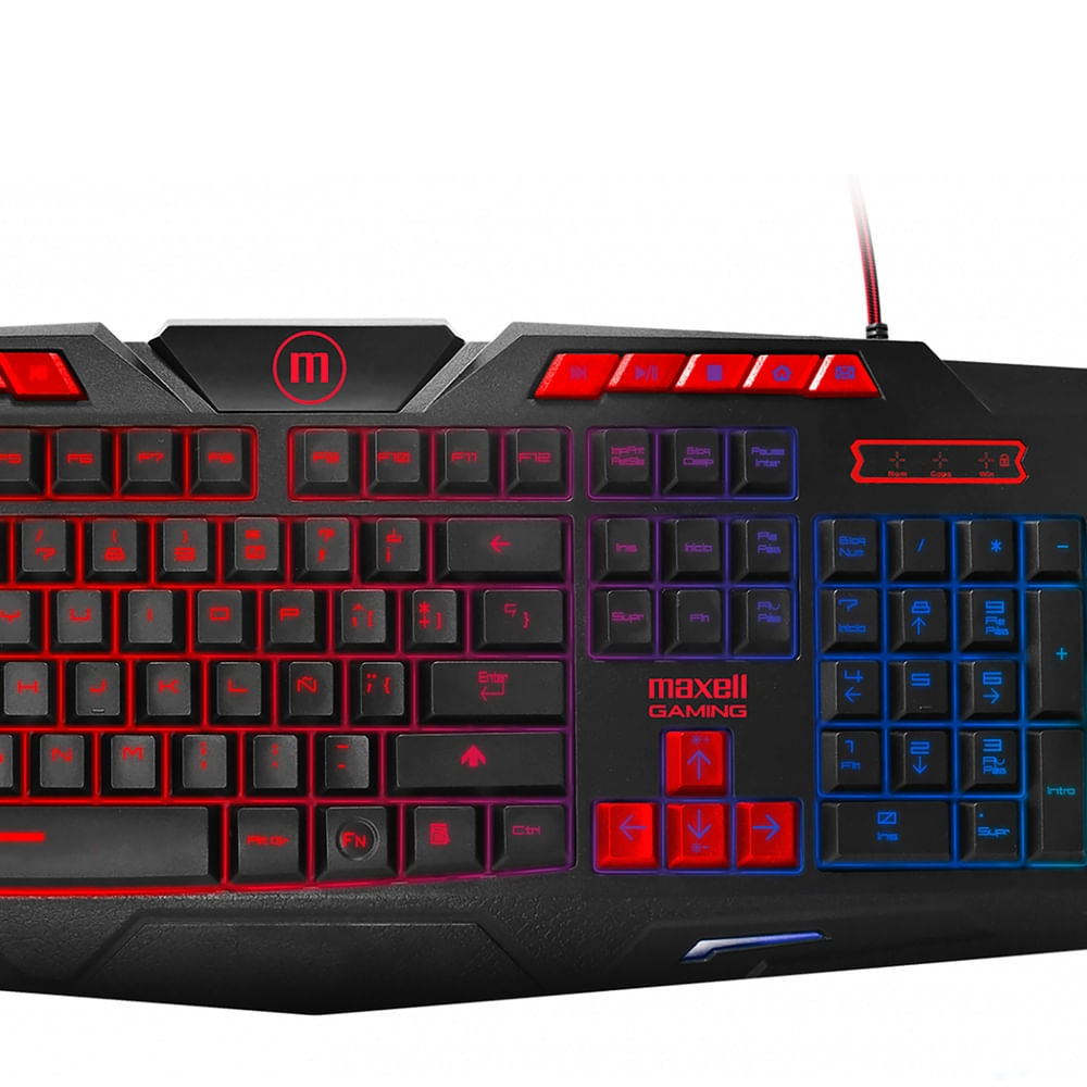 Comprar Teclado Maxell gaming con luces | Walmart Costa Rica - Walmart ...