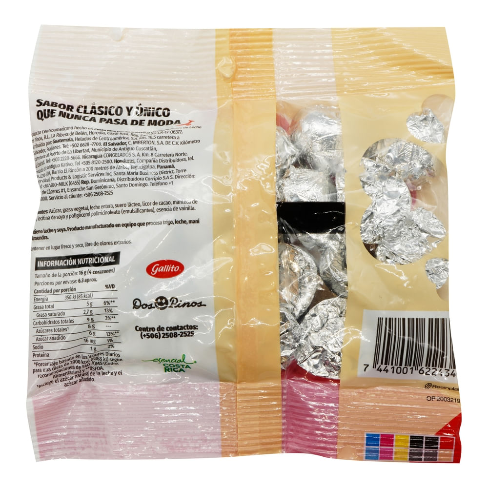 Comprar Choco Gallito Corazones Leche Paquete - 100gr | Walmart Costa ...