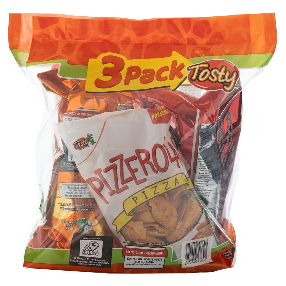 Comprar Snacks Tosty tronadita pizzerola bolita 3 pack - 435 g ...