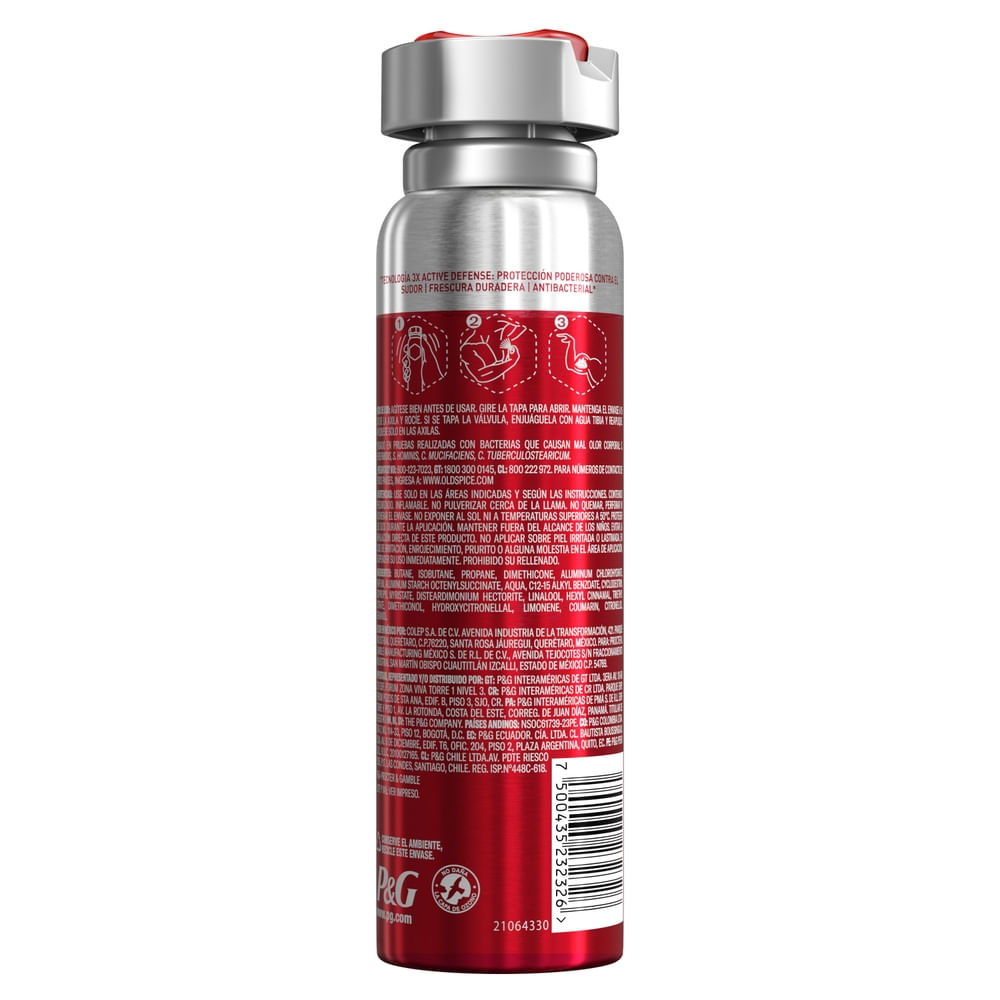 Comprar Desodorante Old Spice Spray Ocean Legend -93 g | Walmart Costa ...