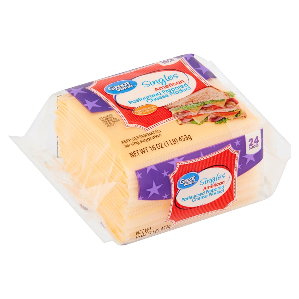 Comprar Queso Great Value Procesado Americano - 454 g | Walmart Costa ...