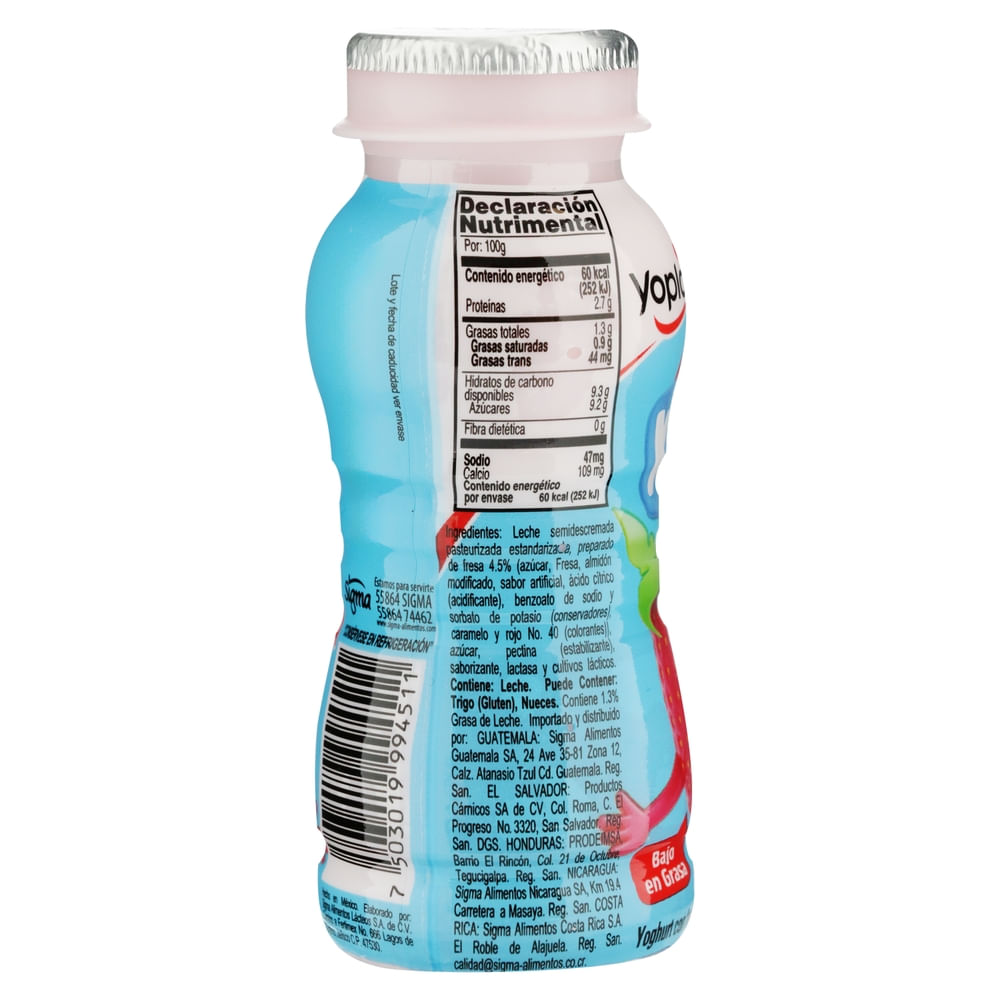 Comprar Yogurt Yoplait Infantil Con Fresa - 100 g | Walmart Costa Rica ...