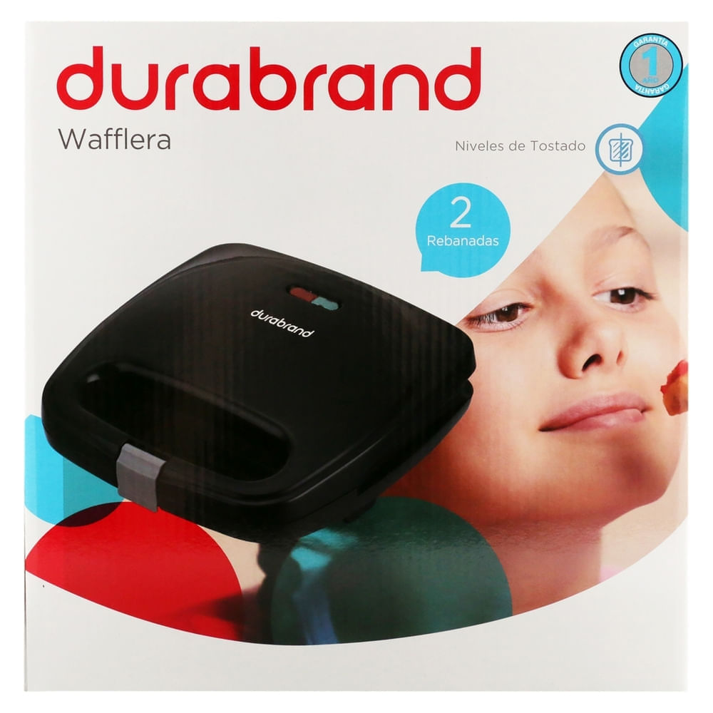 Comprar Wafflera Durabrand 2 rebanadas con indicador de luz | Walmart ...