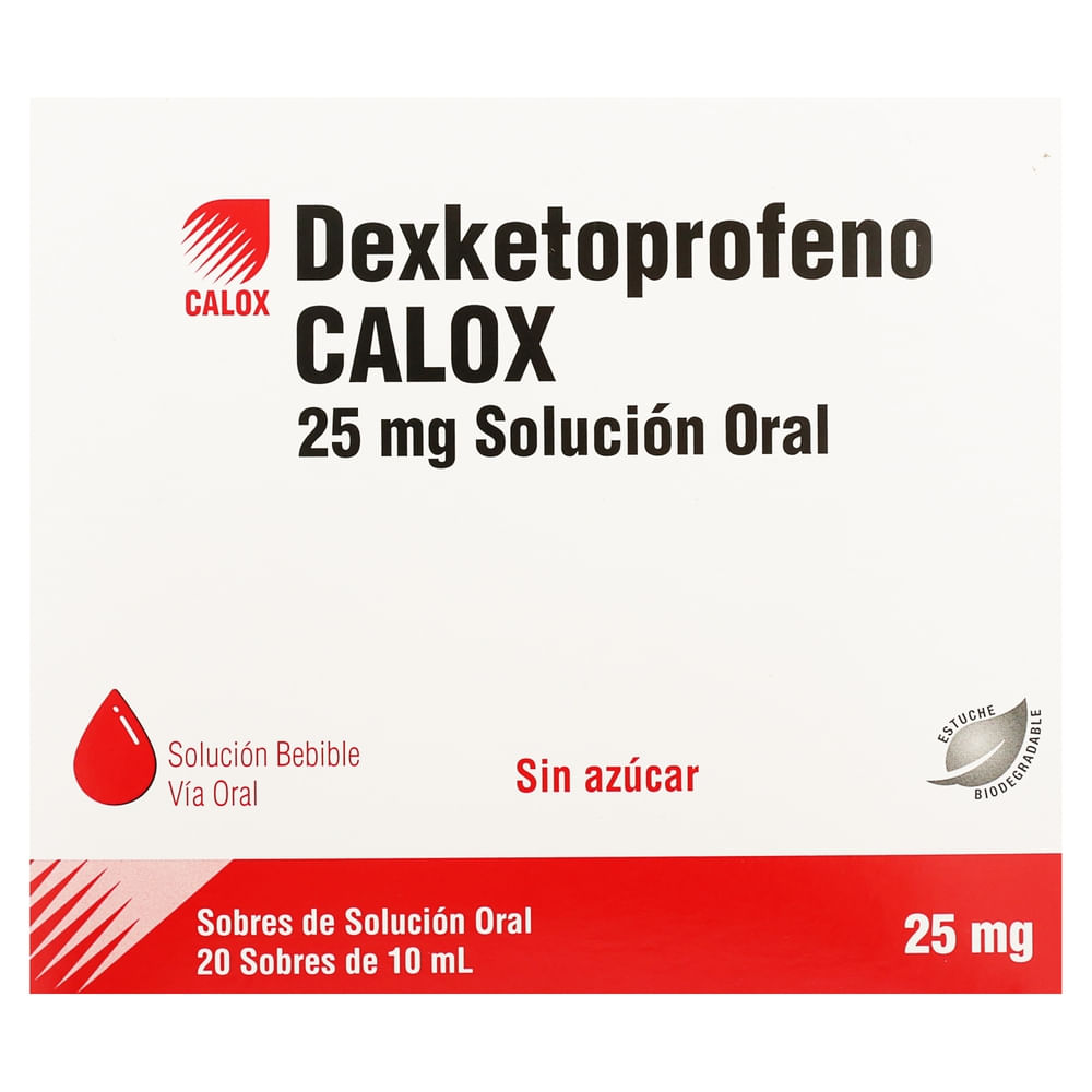 Calox Dexketprofeno 0 Sob - Walmart | Costa Rica