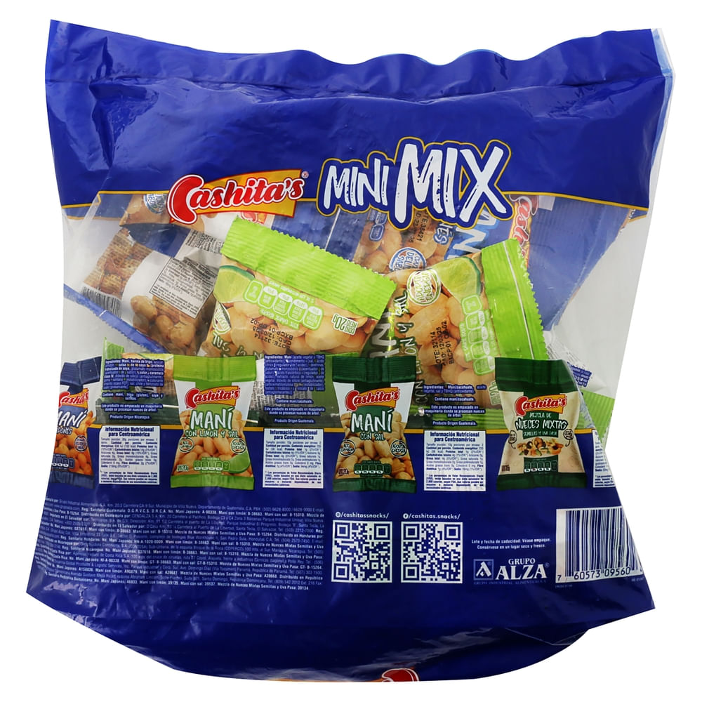 Comprar Maní Cashitas Mini Mix 24 unidades - 480 g | Walmart Costa Rica ...
