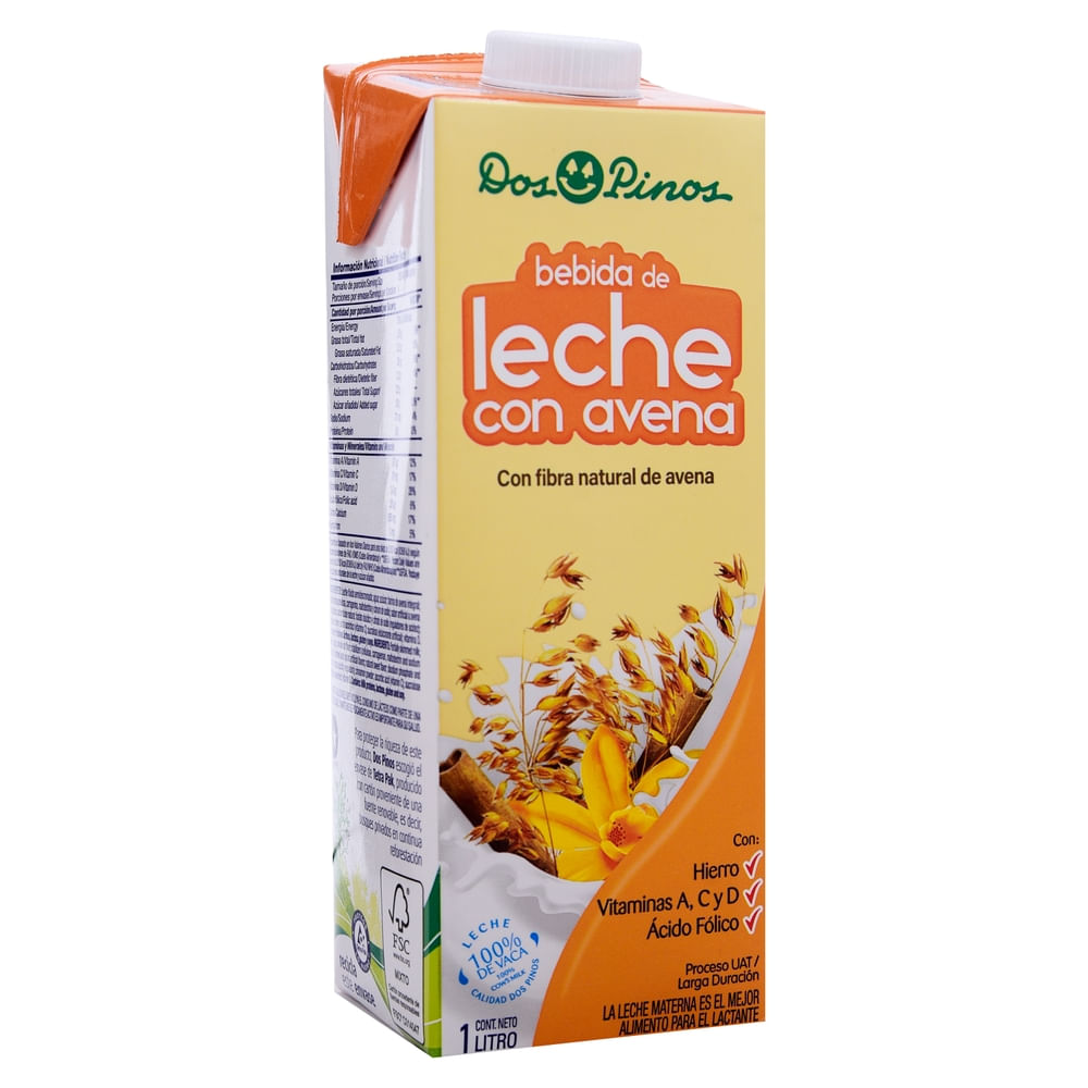 Comprar Leche saborizada Dos Pinos avena - 1 L | Walmart Costa Rica ...