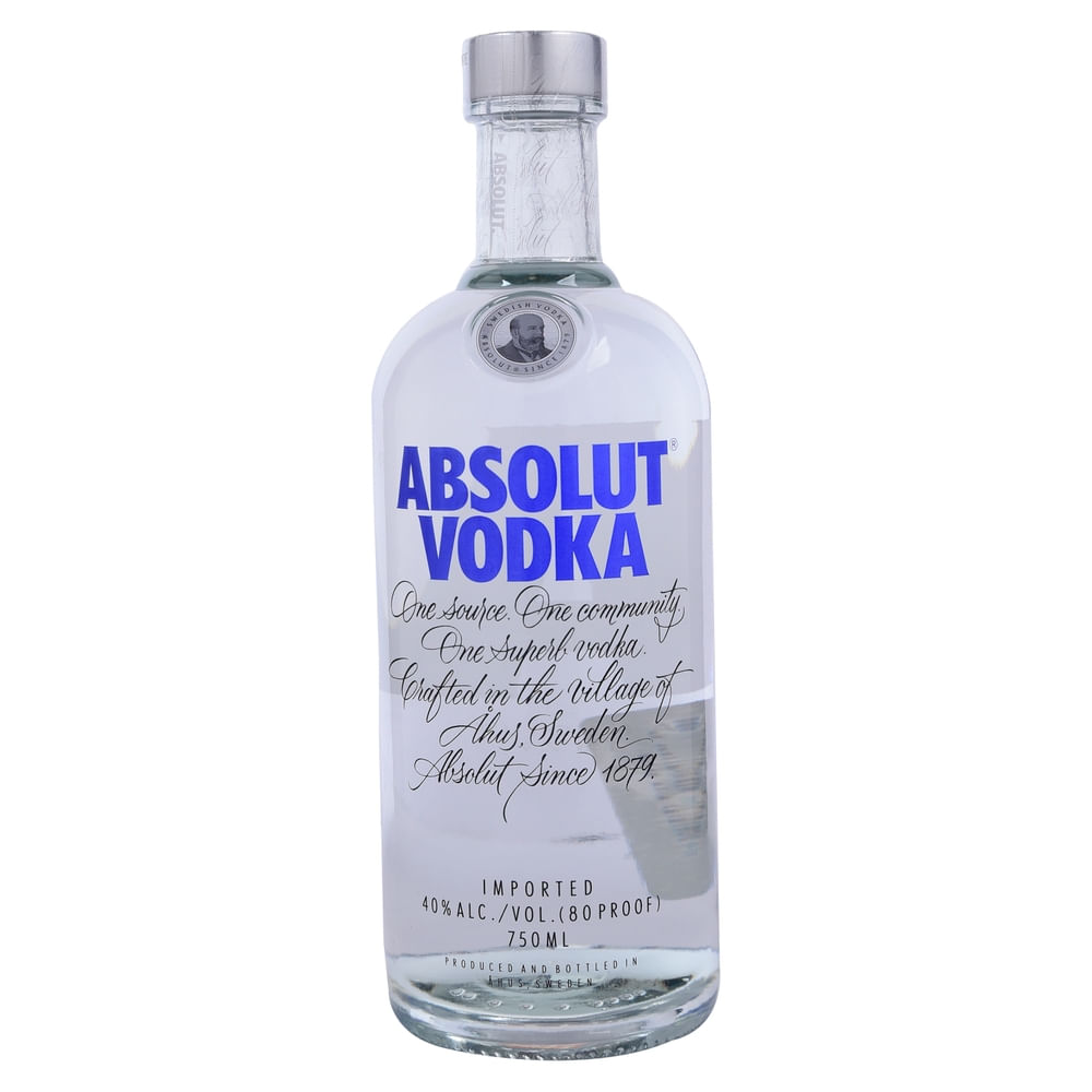 Comprar Vodka Absolut country of sweden gluten free - 750 ml | Walmart ...