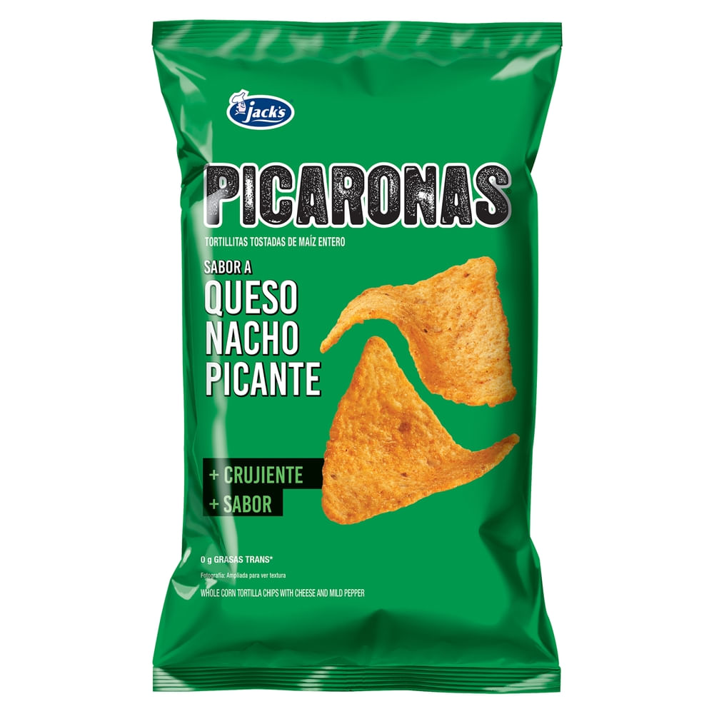 Comprar Snack Picaronas Queso Nacho Picante Jack´S - 150Gr | Walmart ...