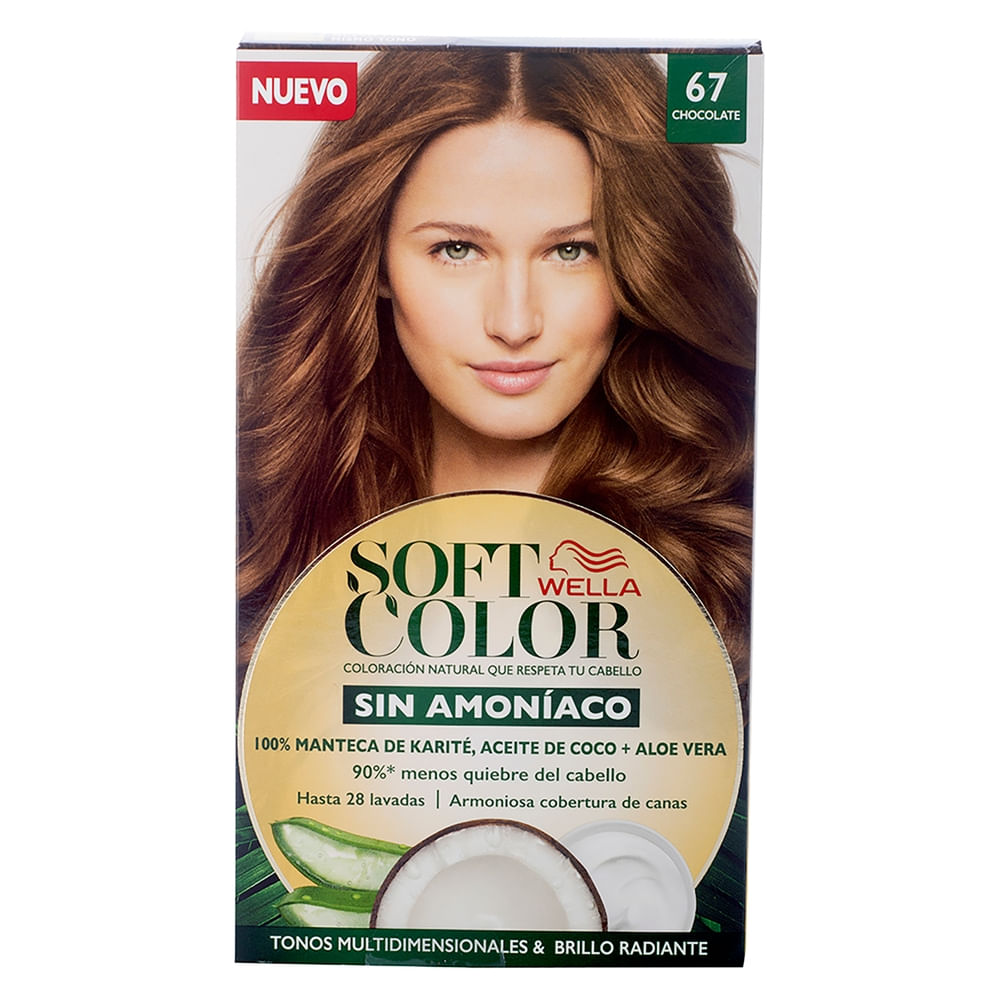 Comprar Tinte Soft Color Chocolate Sin Amoníaco N67 - 145ml | Walmart ...