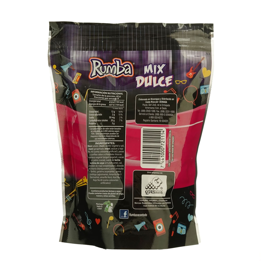 Comprar Mix semillas Rumba dulces - 300 g | Walmart Costa Rica ...