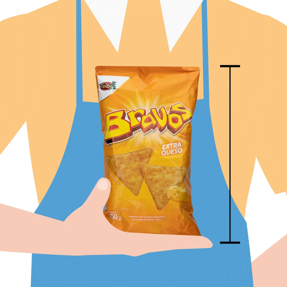 Comprar Snacks Marca Tosty, Bravos Con Queso -150gr | Walmart Costa ...