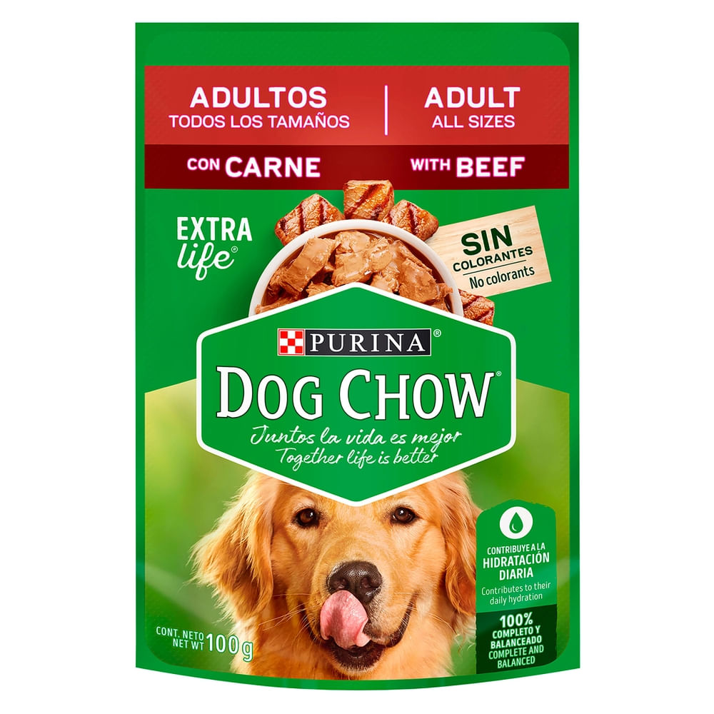 Comprar Alimento húmedo para perro Purina Dog Chow con deliciosos ...