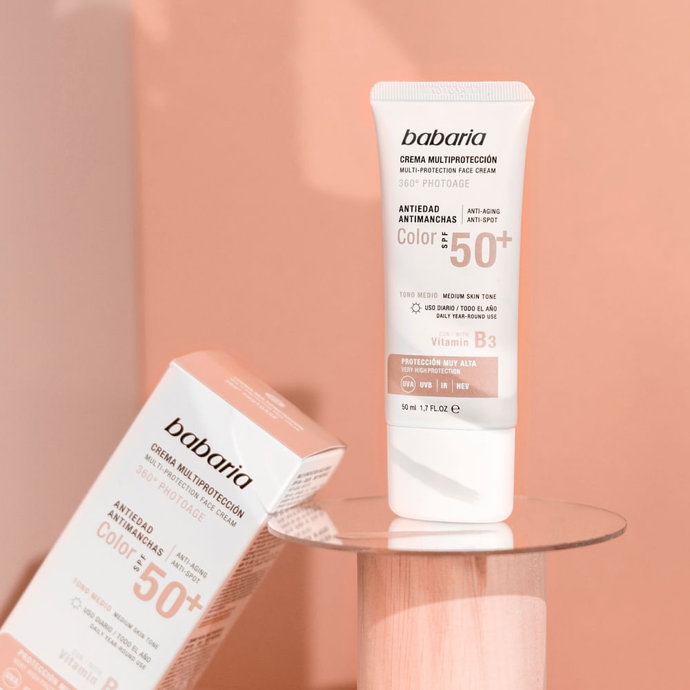 Comprar Bloqueador Solar Con Color Babaria Antimanchas y Antiarrugas ...