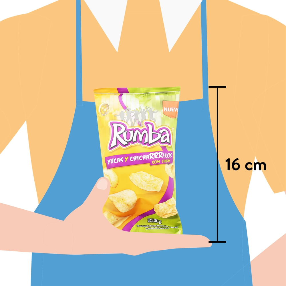 Comprar Snacks Rumba crujiente mix yuca y chicharrón - 140 g | Walmart ...