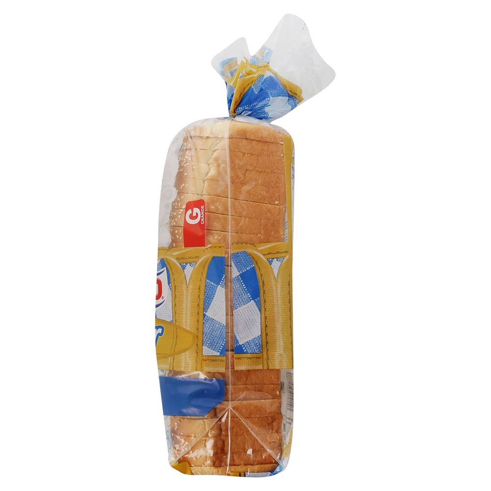 Pan cuadrado Bimbo butter top sabor mantequilla - 500 g - Masxmenos ...