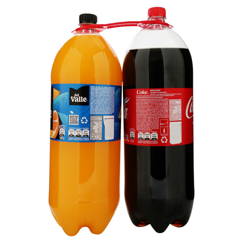 Comprar Coca Cola Y Jugo Del Valle 2 Pack 6000ml | Walmart Costa Rica - Walmart | Costa Rica