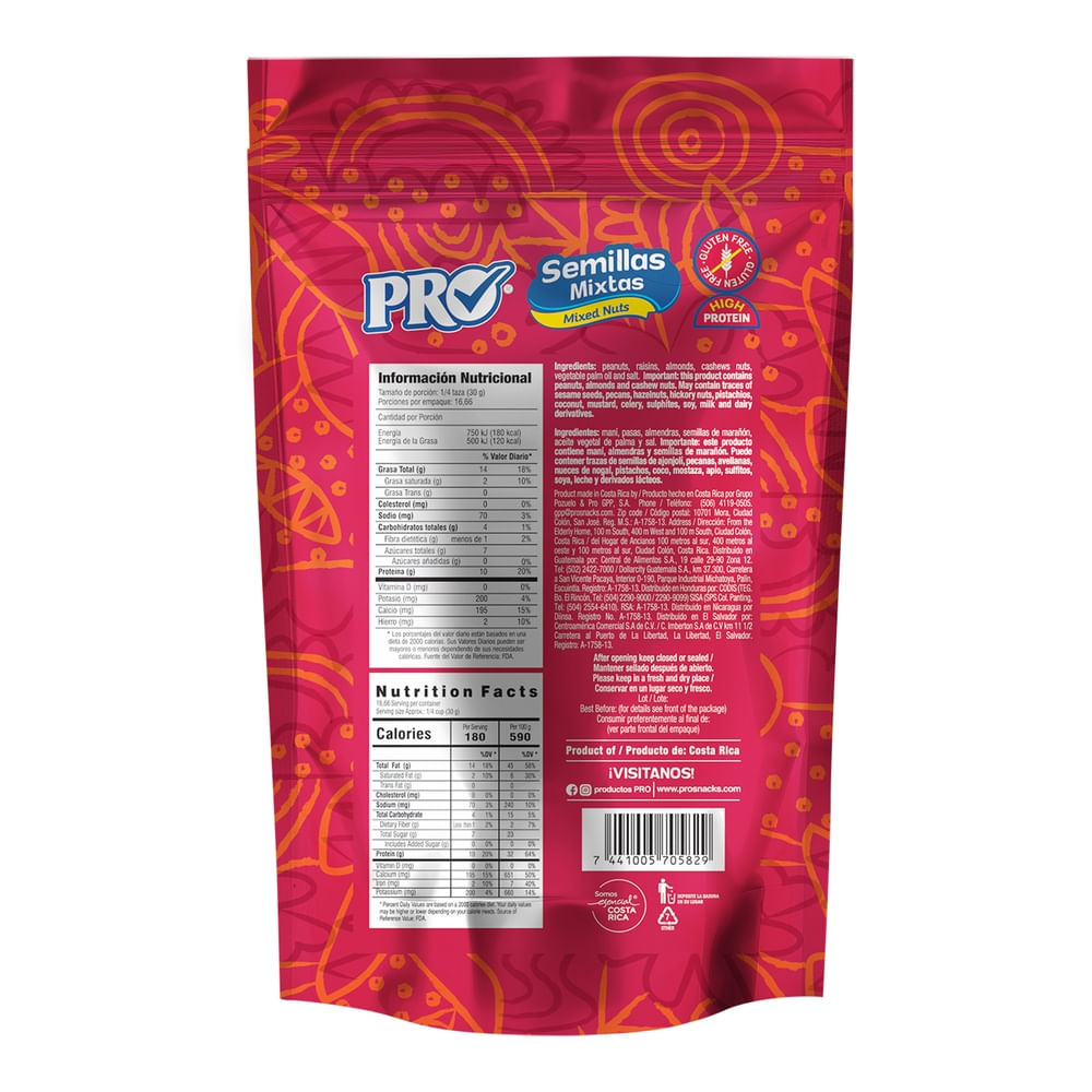 Comprar Semilla Pro mixta bolsa -500 g | Walmart Costa Rica - Walmart ...