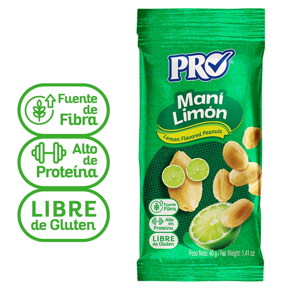 Comprar Maní Pro con limón paquete -40 g | Walmart Costa Rica - Walmart ...
