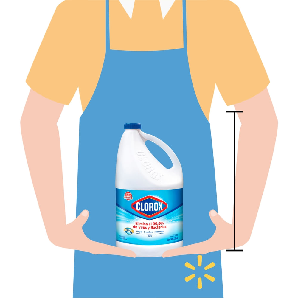 Comprar Cloro Clorox Fragancia Original Galón, Triple Acción - 3785ml ...