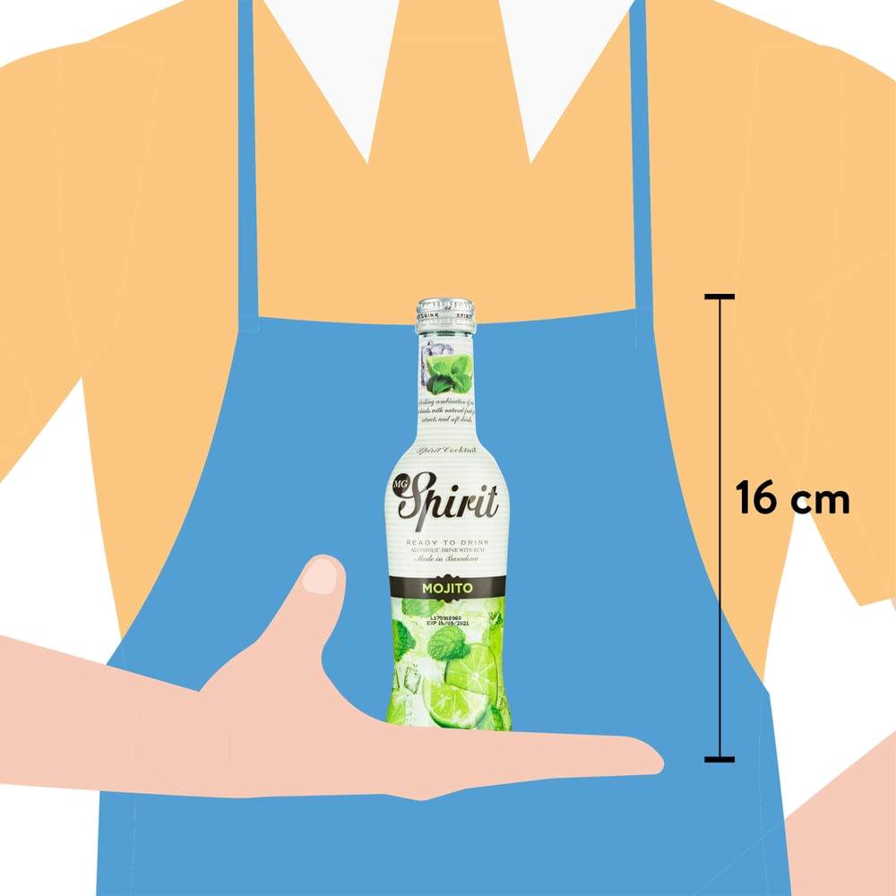 Vodka Spirit ready to drink sabor mojito - 275 ml - Walmart | Costa Rica