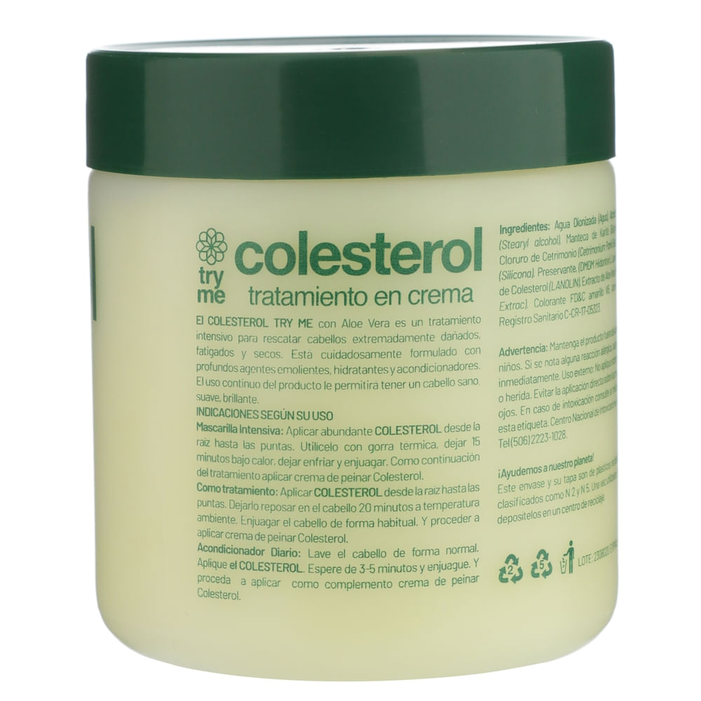 Comprar Tratamiento Para Cabello Try Mee Colesterol -550 g | Walmart ...