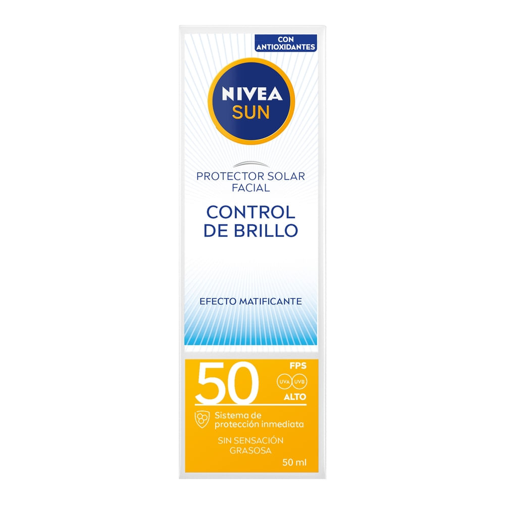 Comprar Protector solar facial Nivea oil control FPS 50 - 50 ml ...