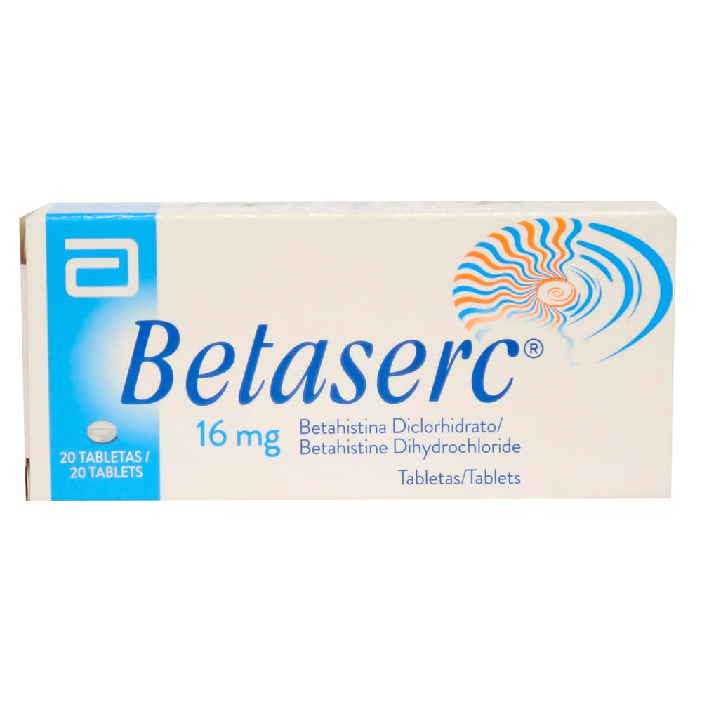 Comprar Betaserc 16 Mg, Precio indicado por unidad | Walmart Costa Rica ...