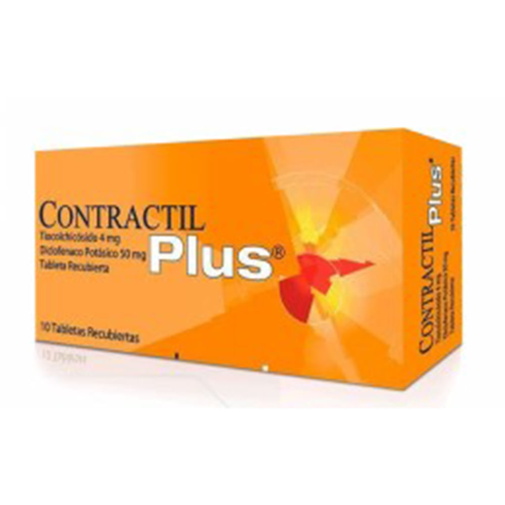 Comprar Contractil Plus 4Mg 50Mg, Precio indicado por unidad | Walmart ...