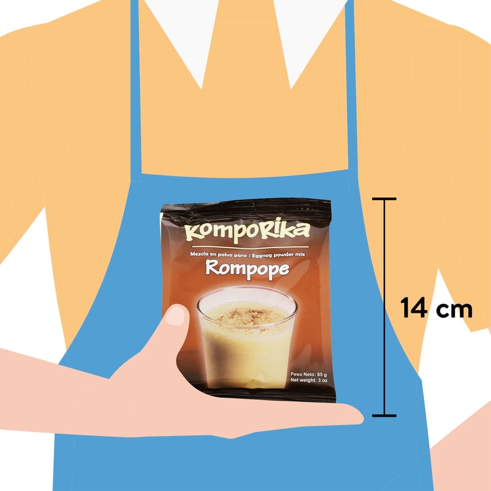 Mezcla Rika para postre sabor rompope – 85 g - Walmart | Costa Rica