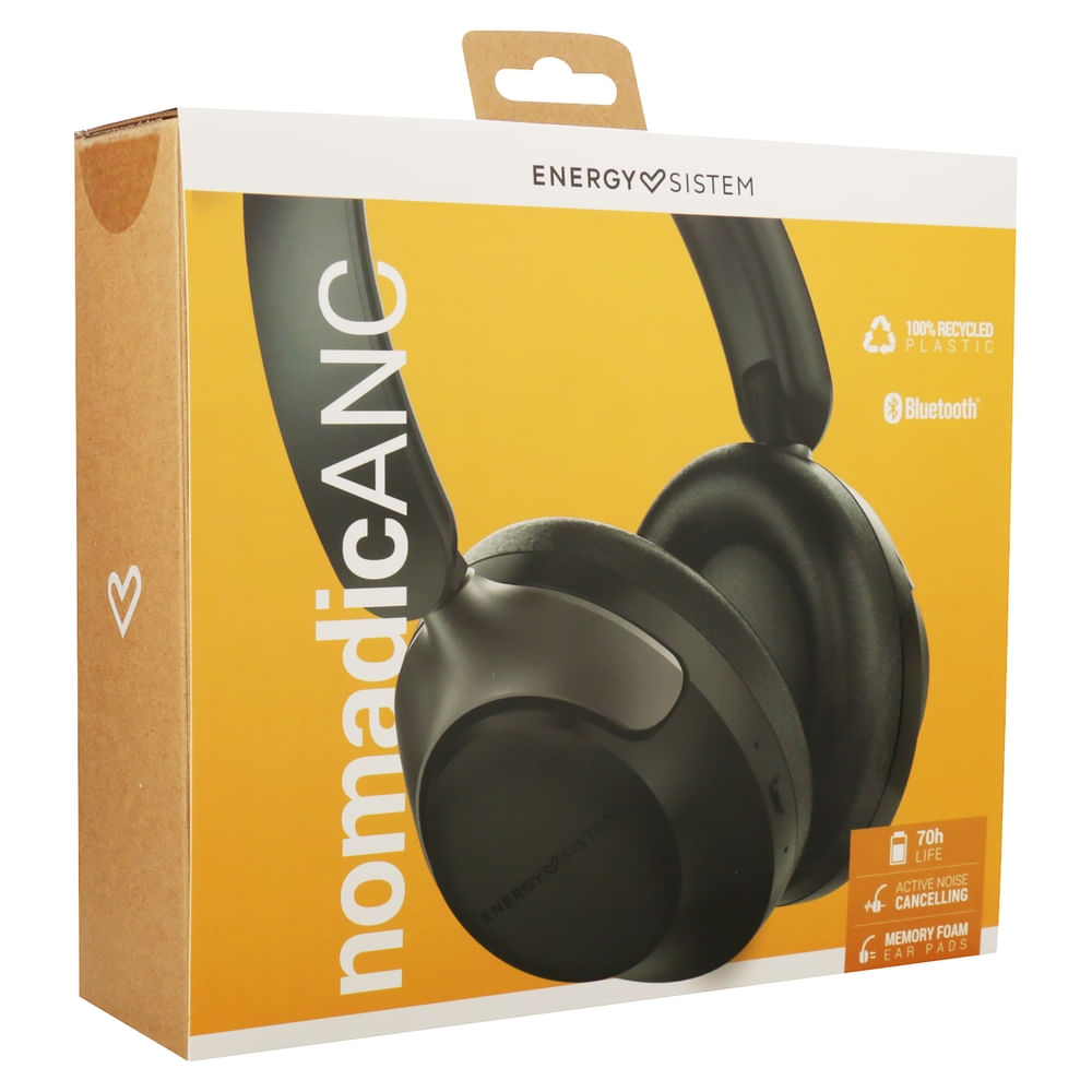 Auriculares Energy System Nomadic ANC Bluetooth con cancelación de ...
