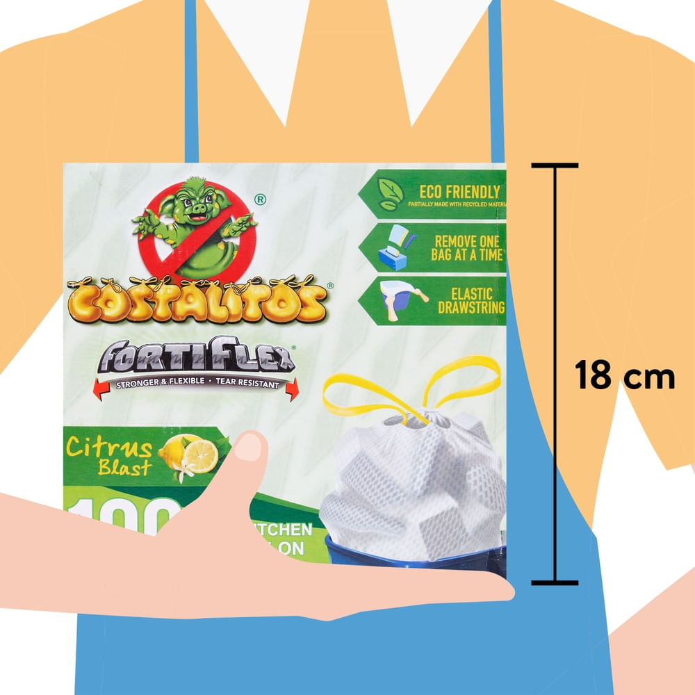 Comprar Costalitos 13 Galones Jumbo 100ea | Walmart Costa Rica ...