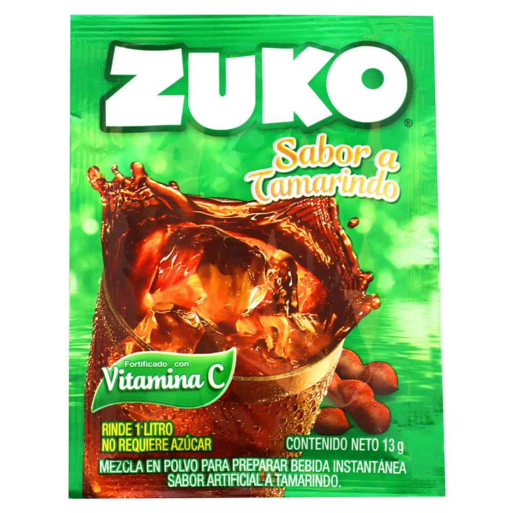 Comprar Bebida Instantánea Zuko Tamarindo - 13 g | Walmart Costa Rica ...