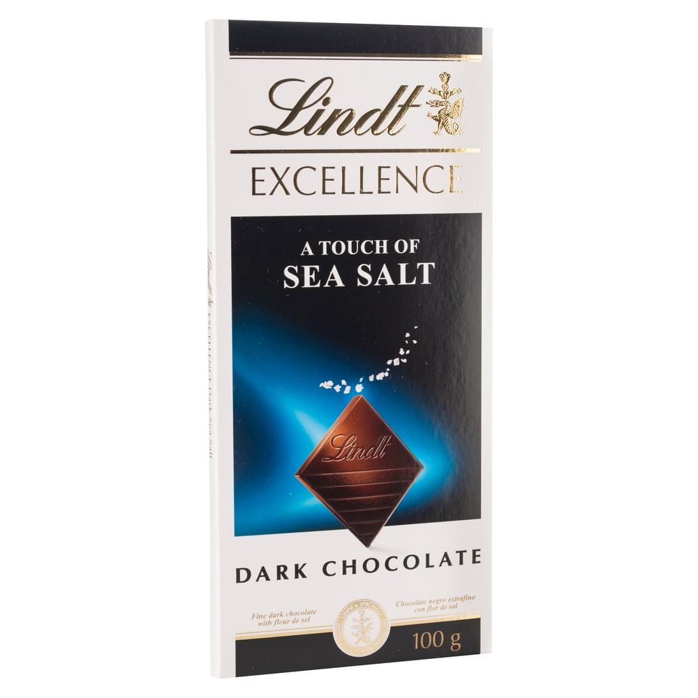 Comprar Barra de chocolate Lindt excellence a touch sea salt negro ...