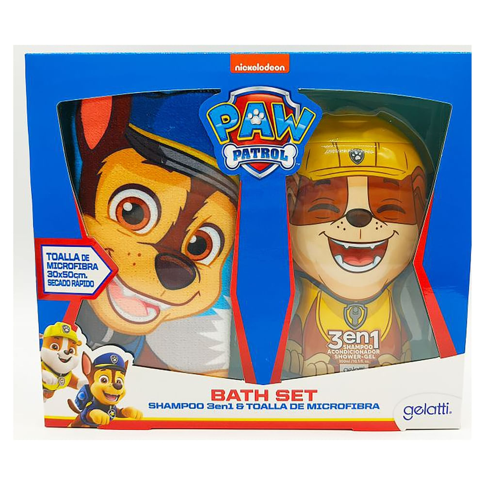 Comprar Shampoo y toalla Gellatti Estuche Paw Patrol | Walmart Costa ...