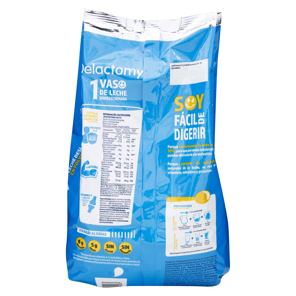 Comprar Leche Dos Pinos En Polvo Delactomy - 800 g | Walmart Costa Rica ...