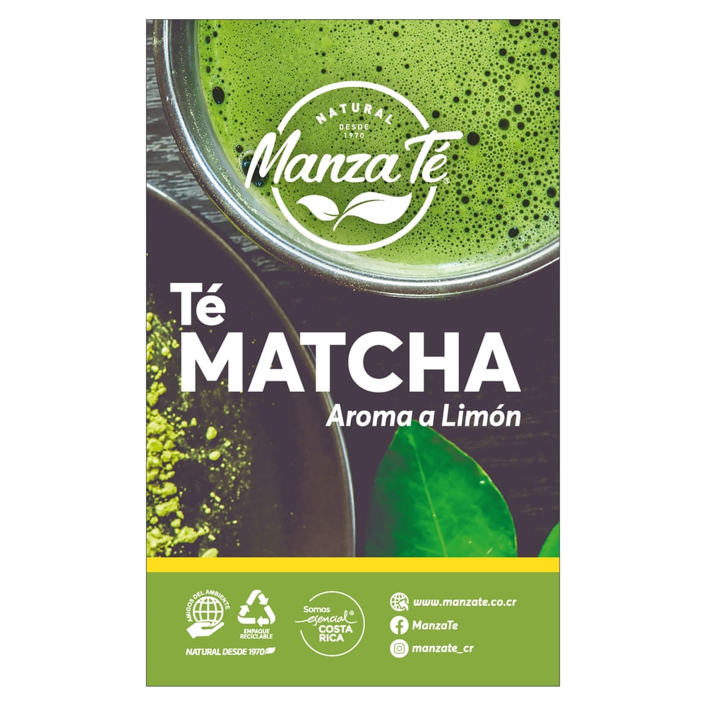 Comprar Té Manza Té Matcha Aroma a Limón - 42 g | Walmart Costa Rica ...