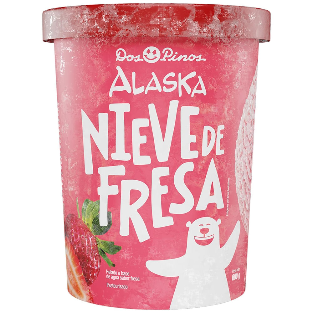 Comprar Helado Alaska Dos Pinos nieve de fresa - 600 g | Walmart Costa ...