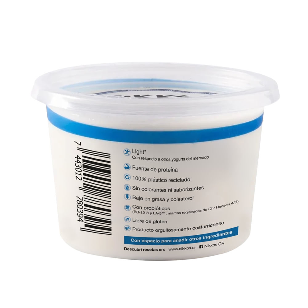 Comprar Yogurt griego Nikkos natural -500 g | Walmart Costa Rica ...