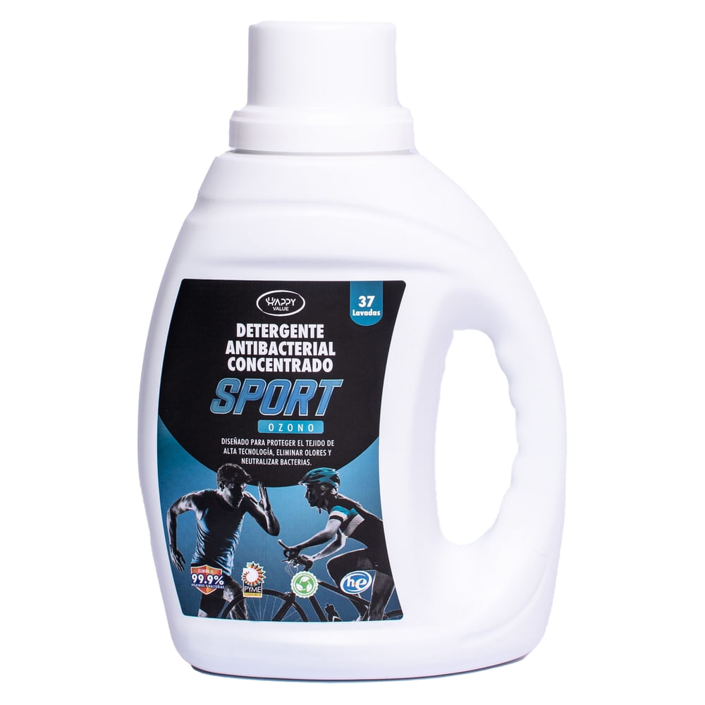 Comprar Detergente líquido Happy Value Deportivo Antibacterial Aroma ...