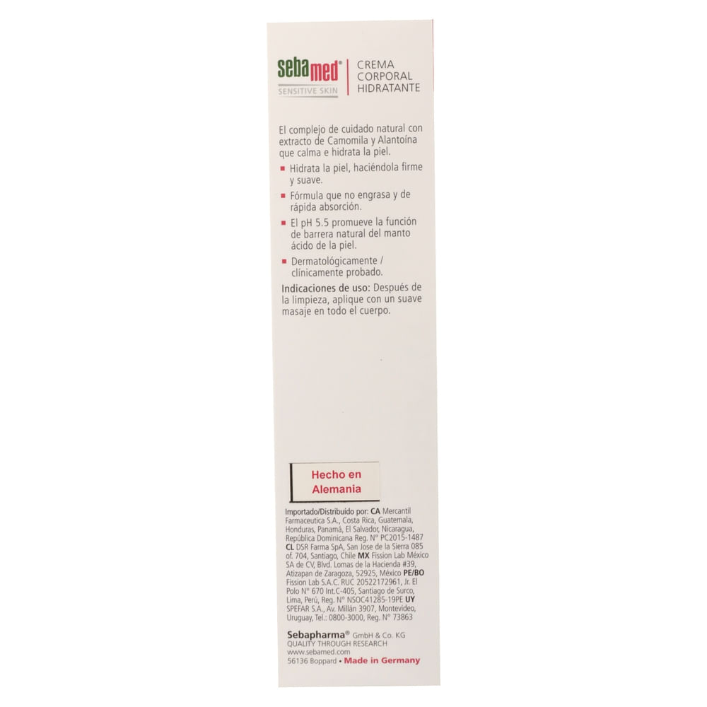 Comprar Crema Sebamed Corporal Hidratante -200ml | Walmart Costa Rica ...