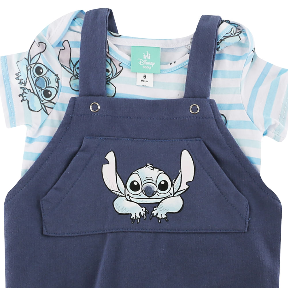 Comprar Conjunto Bebo Overol Y Playera Stitch | Walmart Costa Rica