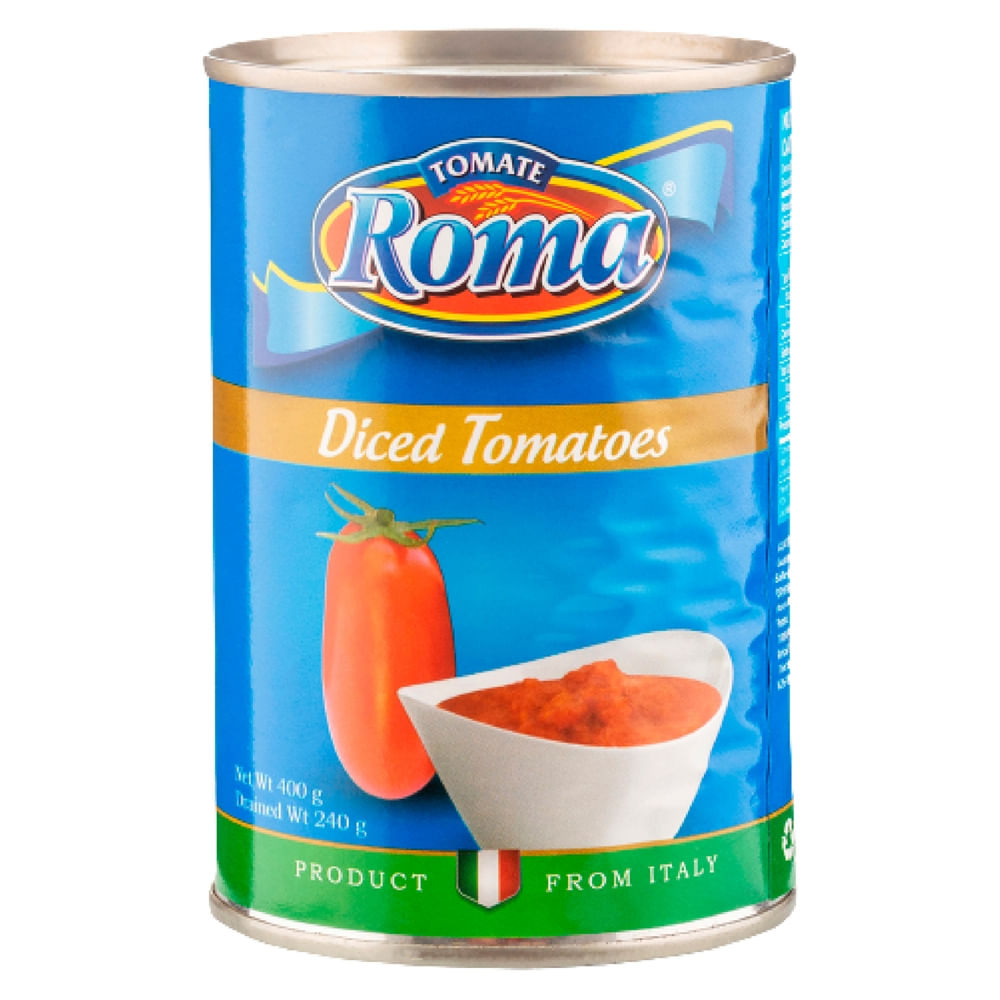 Comprar Tomate Roma Pelado Trocitos - 400 g | Walmart Costa Rica ...