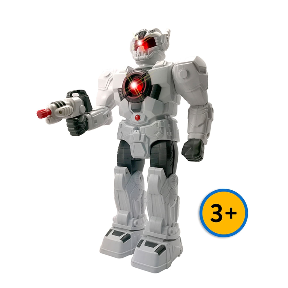 Robot Adventure Force con luz y sonido Surtido -38 cm - Maxi Palí ...